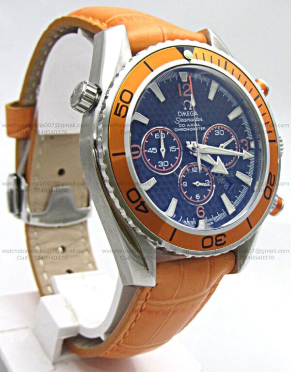 Omega Seamaster James Bond 007 'Quantum Of Solace' Orange Leather | Buy ...