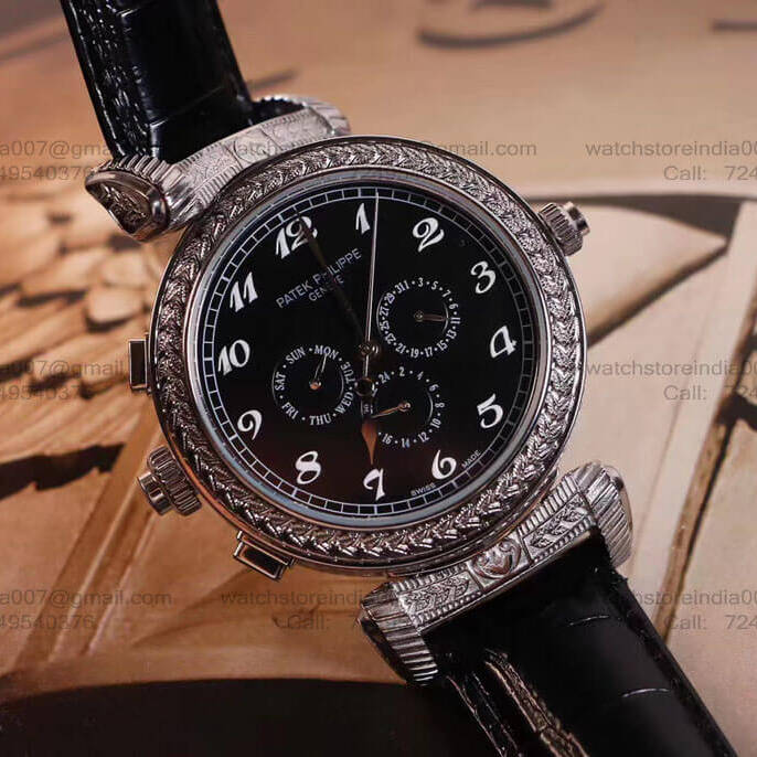 Patek Philippe Grand Master Chime Silver 'Reversible' Watch | Swiss ETA ...