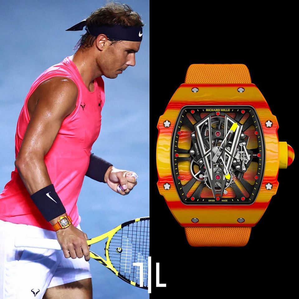 Richard Mille RM 27 03 Rafael Nadal Yellow Strap Replica Watch Swiss Richard Mille RM 27 03 Rafael Nadal Yellow Strap Replica Watch Swiss