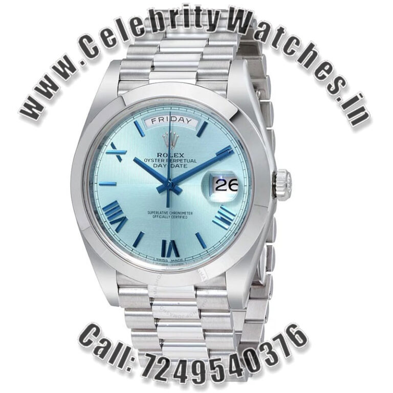 Rolex Day Date Ice Blue Dial 40mm | Rolex First Copy Watches