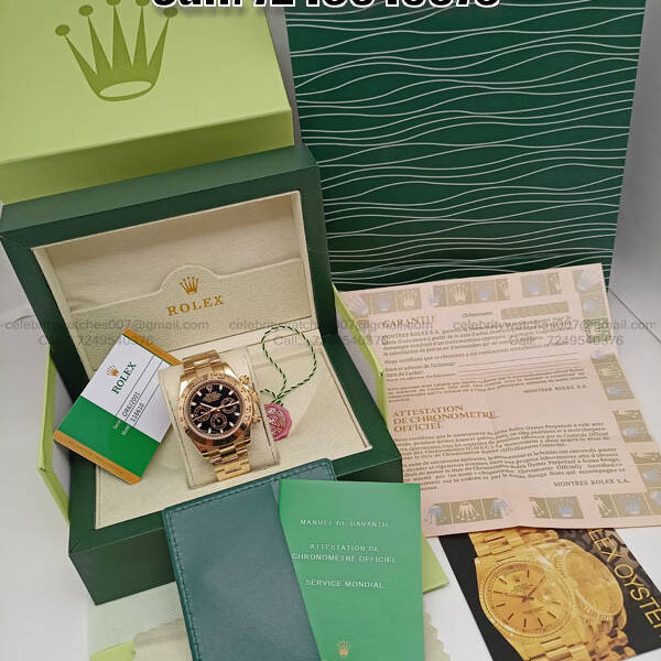 Rolex Daytona Gold Watch For Men | 1st Copy Watches Delhi
